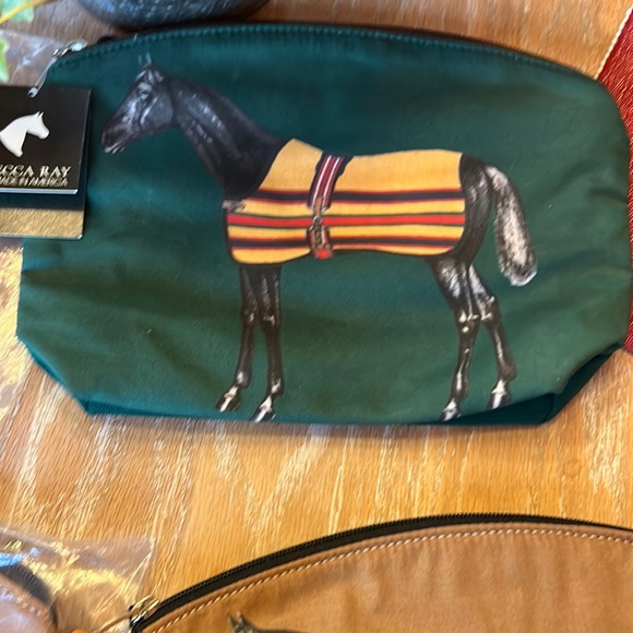 Rebecca Ray Designs | Bags | Rebecca Ray Designs Lilly Horse Cosmetic ...